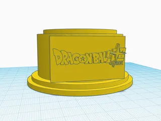 BASE PARA MODELOS 3D DBZ by Bz Gamer | Download free STL model ...