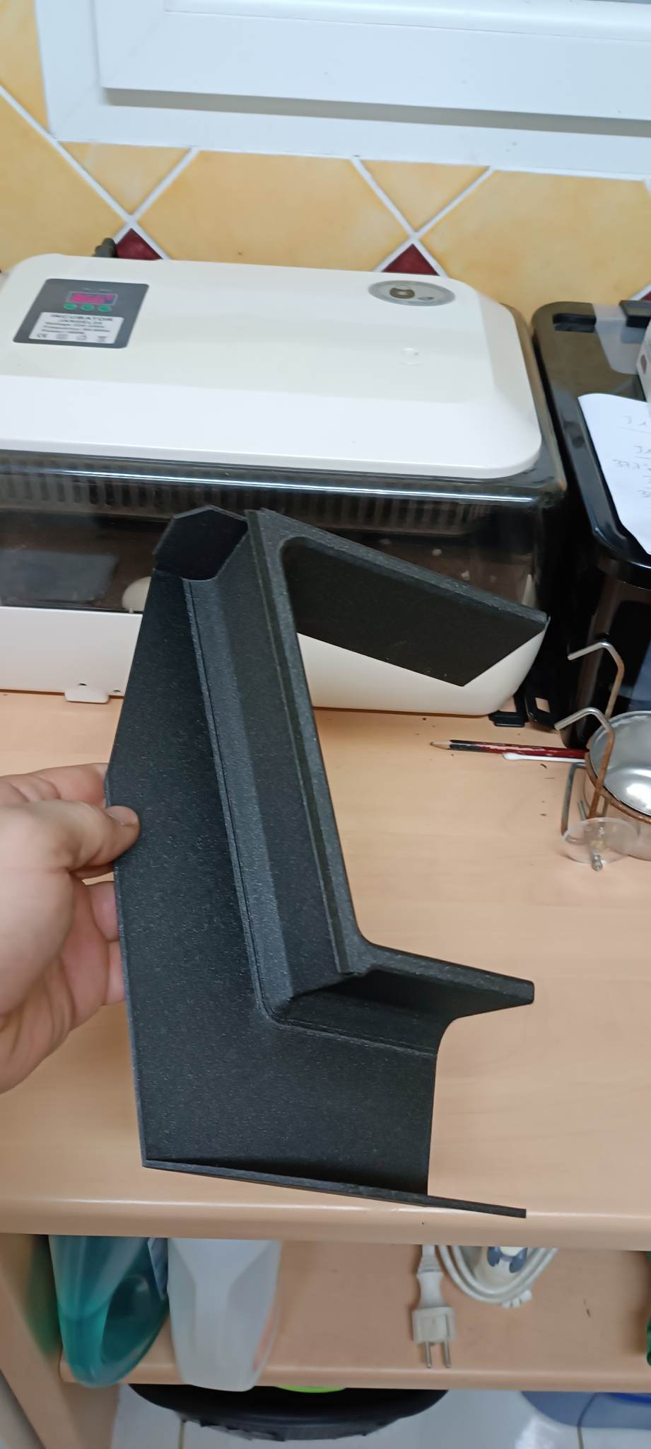 Bambu Chute with removable waste bucket (print without support) by ...