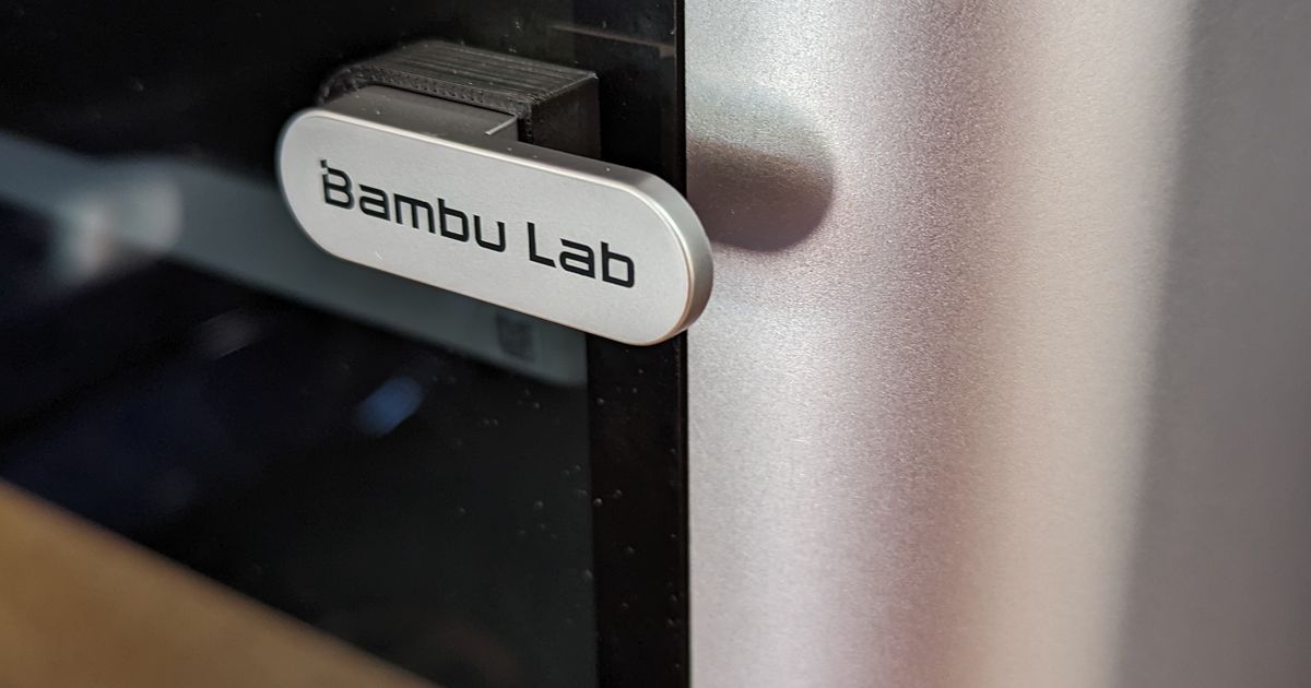 Bambu Lab Glass Panels Knob Adapters by byMH62 | Download free STL ...