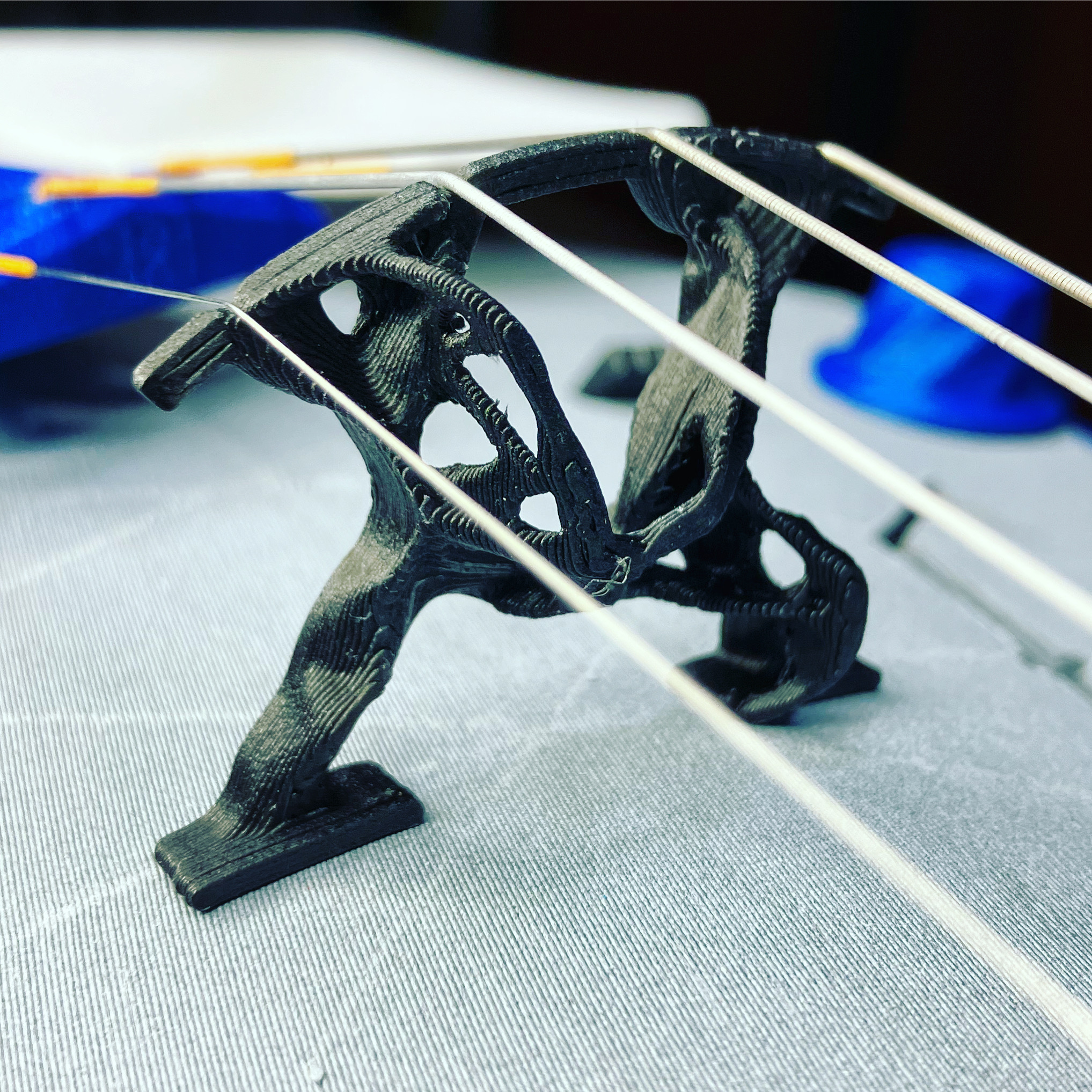 Modular Fiddle 4-String Violin V4 da OpenFabPDX | Scarica il modello ...