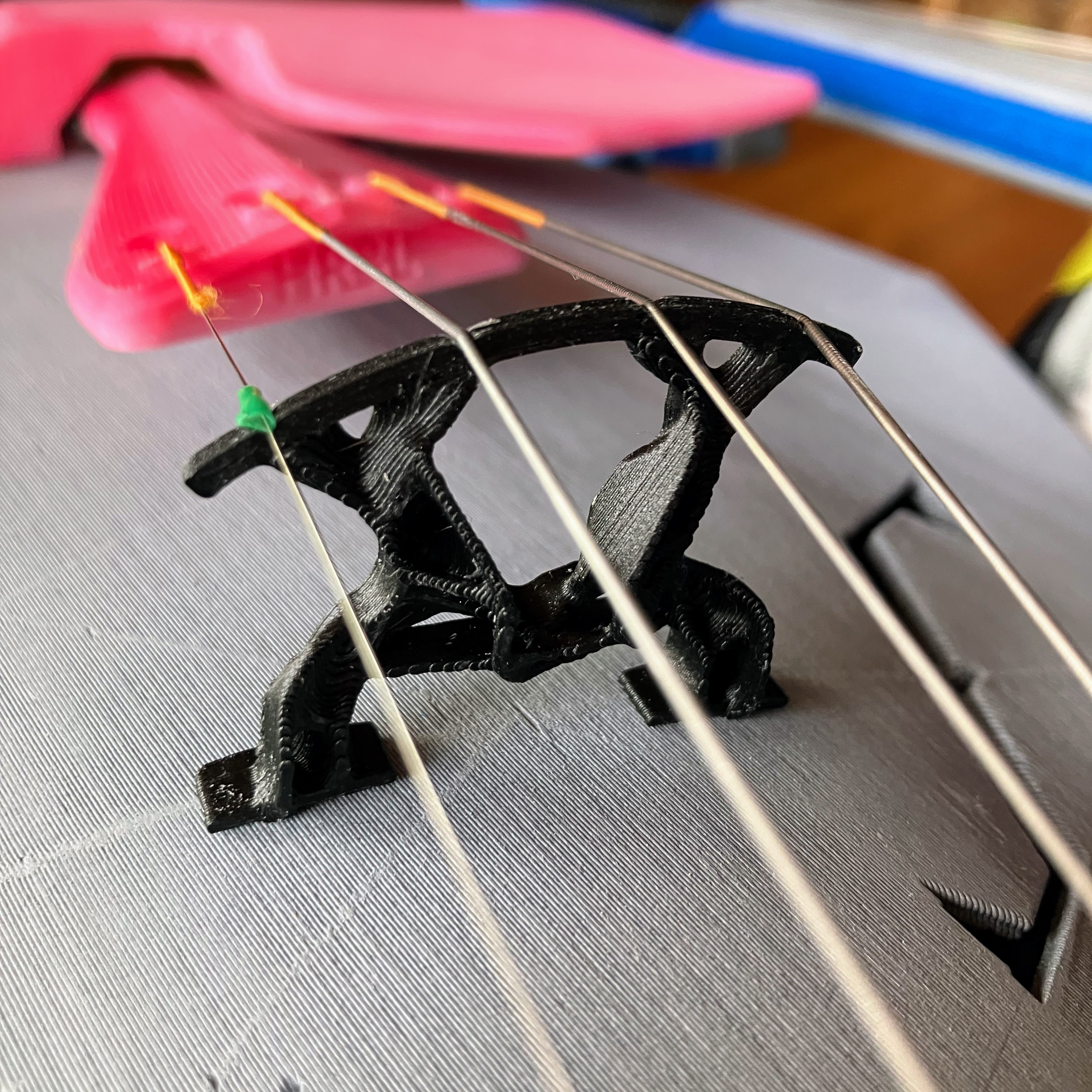 Modular Fiddle 4-String Violin V4 da OpenFabPDX | Scarica il modello ...