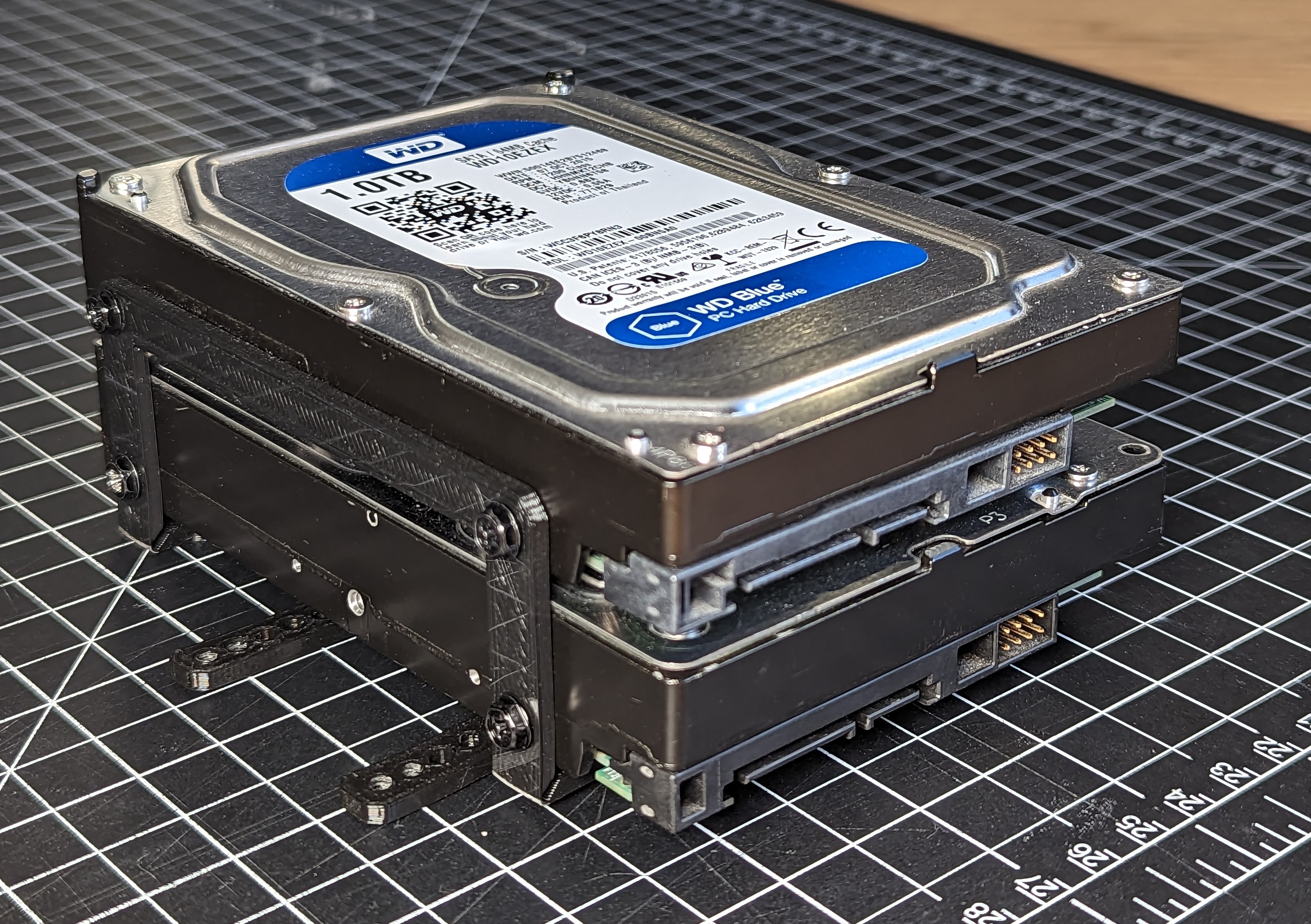 Adjustable Dual Hard Drive Caddy for Jonsbo D31 Computer Case by ...