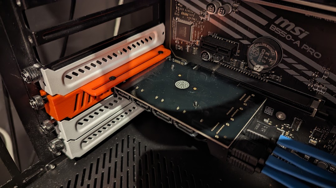 PCIe card backplate by blunaowl | Download free STL model | Printables.com