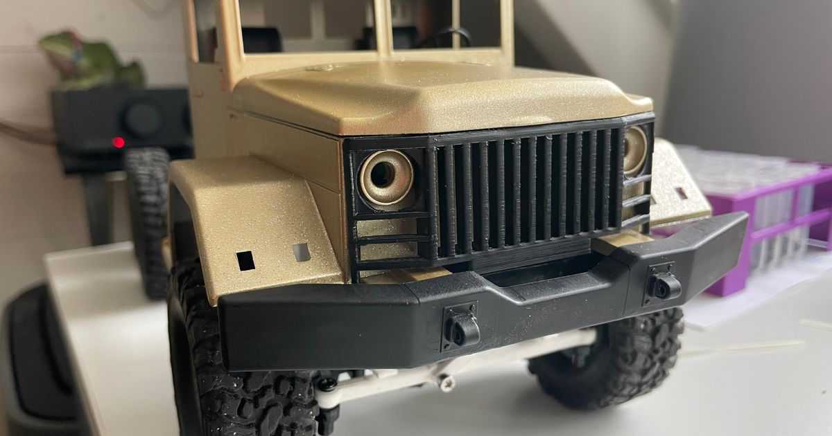 WPL B16 Grill by Thijs | Download free STL model | Printables.com
