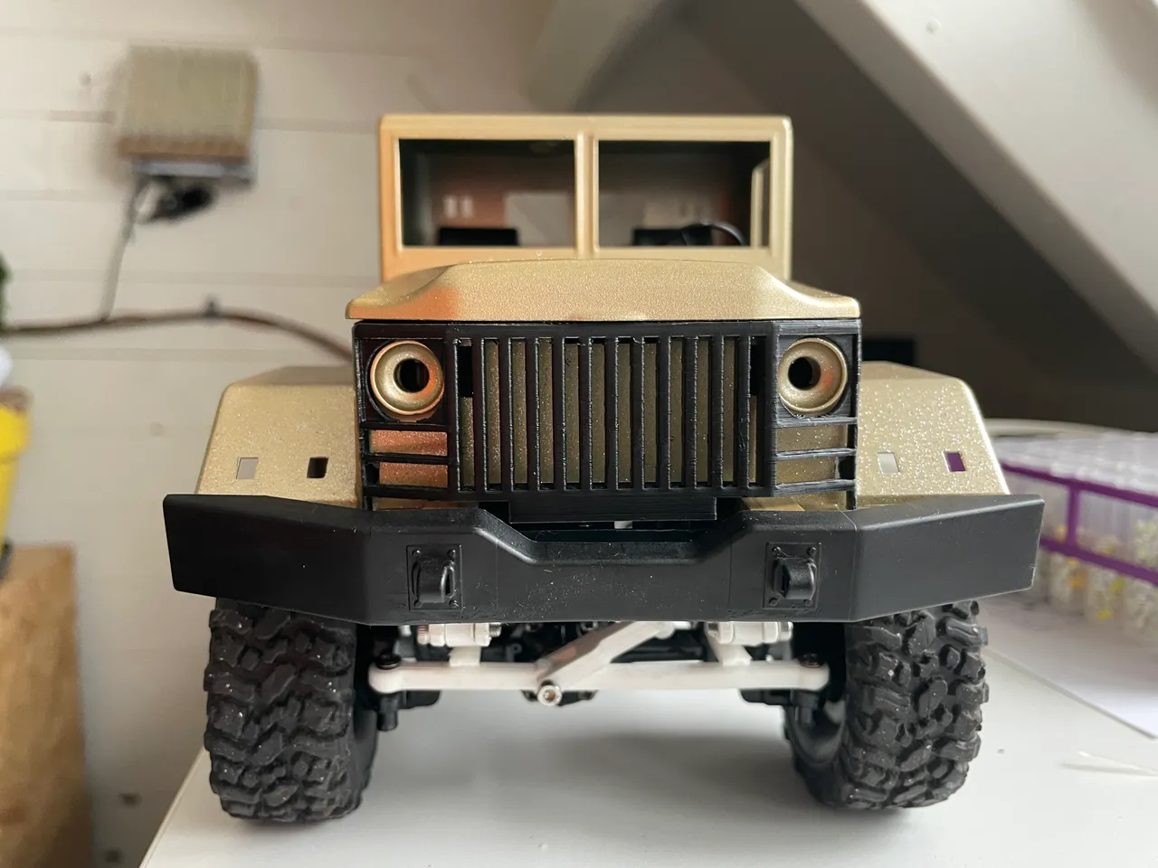 WPL B16 Grill by Thijs | Download free STL model | Printables.com