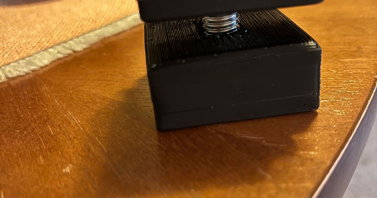 Adjustable leg for 40x40 square pipe - Stavitelná noha pro jekl 40x40 ...