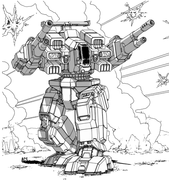 BattleTech - BattleMech Rifleman by The 300lb Gorilla | Download free ...