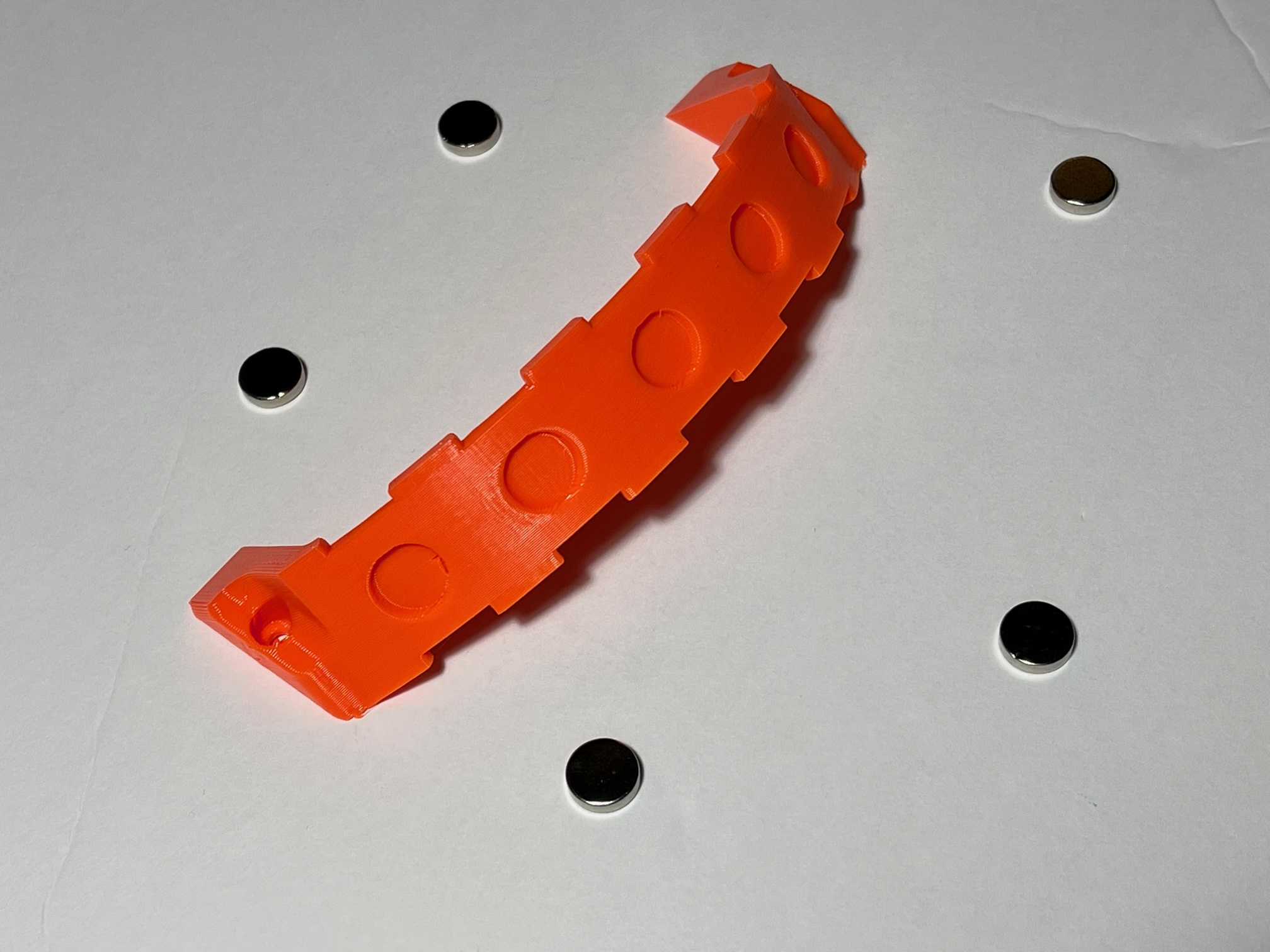 MMU2S Filament Color Indicator Magnetic Flags and Arch Mount by Real 3D ...