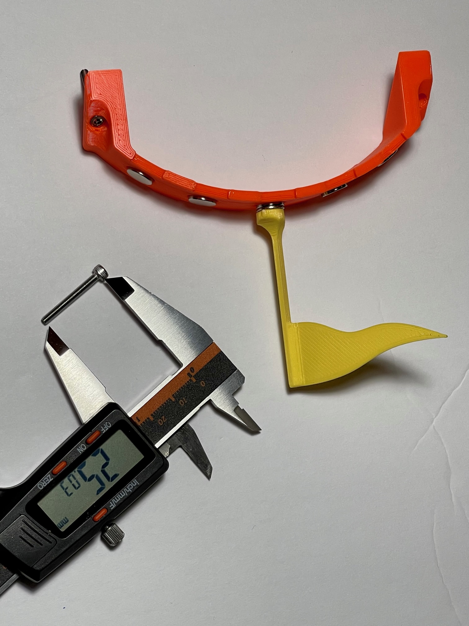 MMU2S Filament Color Indicator Magnetic Flags and Arch Mount by Real 3D ...
