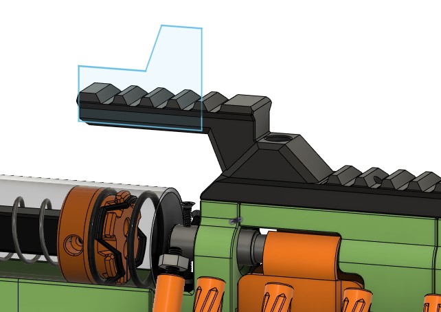 Rail Riser for nerf Cynthia by Flaming_Foxx | Download free STL model ...