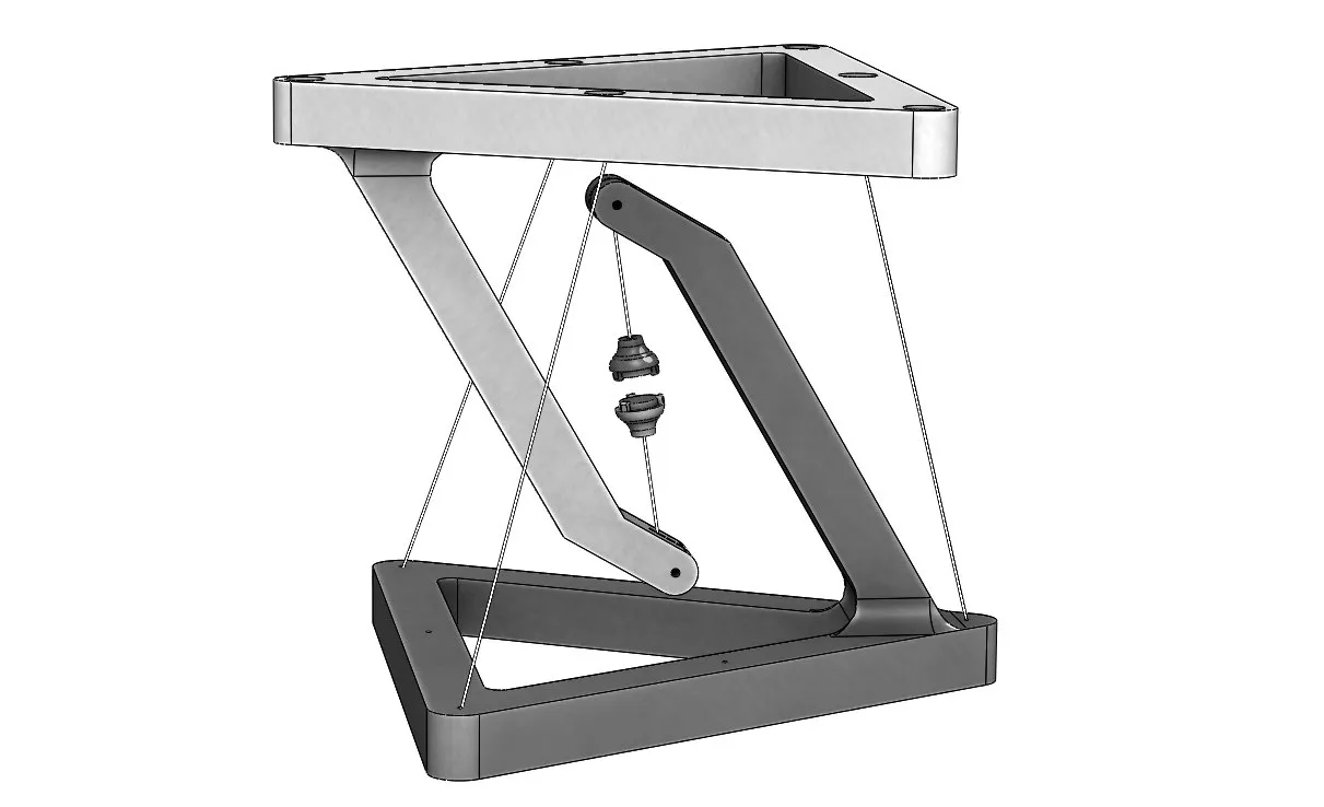 Magnetic Tensegrity Triangle by Sanford Prime | Download free STL model ...