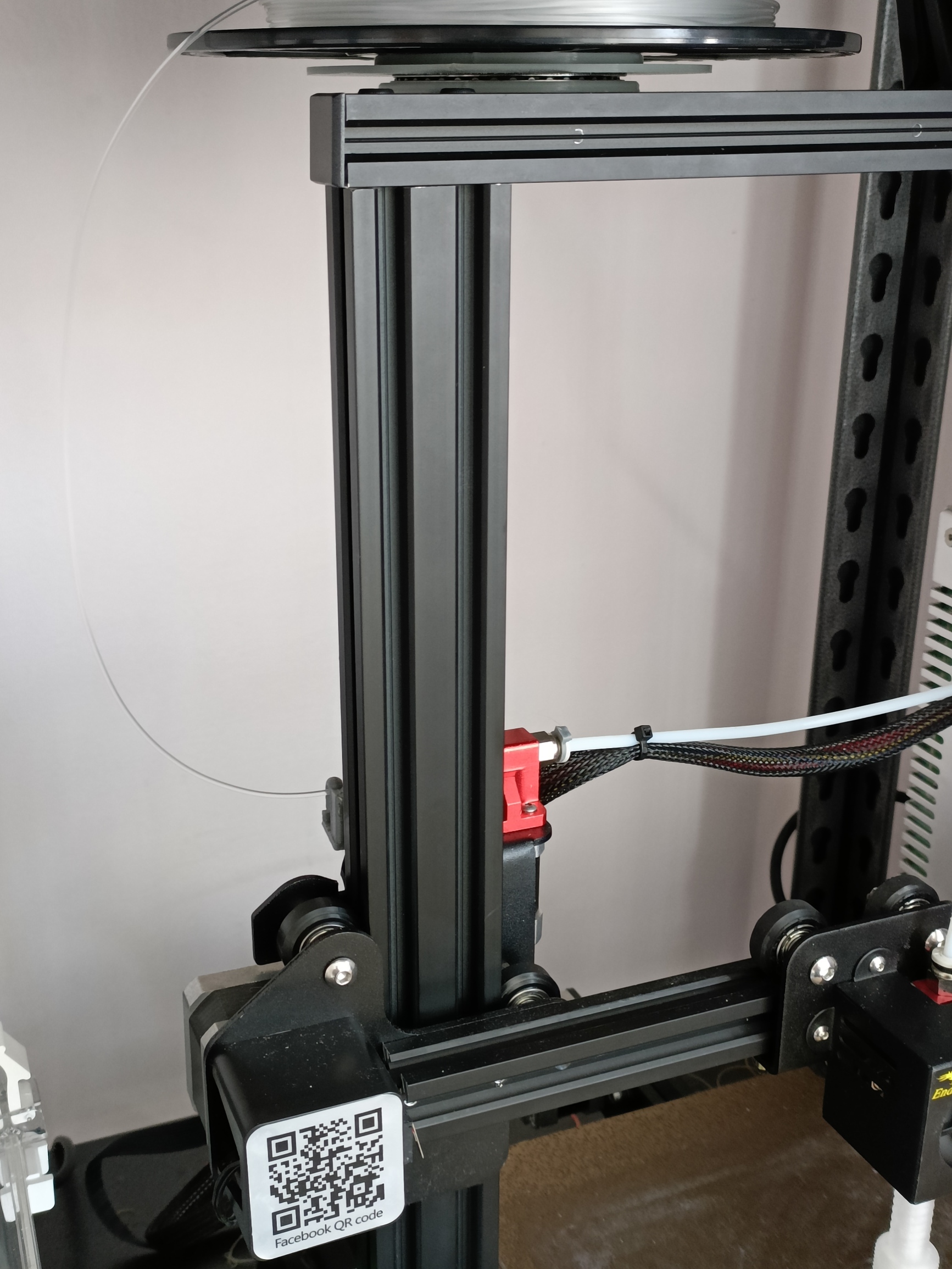 Lie Flat Filament Spool Holder (with bearing) by Zer0s | Download free ...
