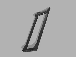 PTFE tube long bracket by Dasumocat | Download free STL model ...