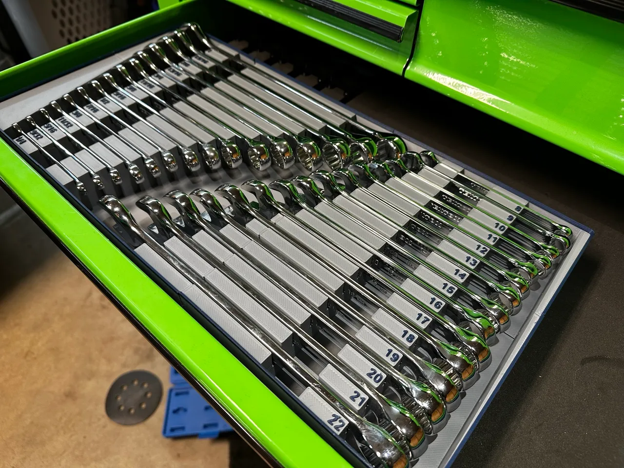 Gridfinity Organizer for Tekton Wrenches by slippinjimmy | Download ...