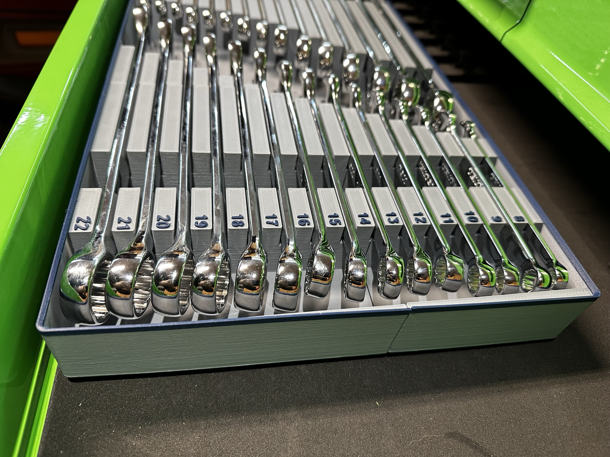 Gridfinity Organizer for Tekton Wrenches by slippinjimmy | Download ...