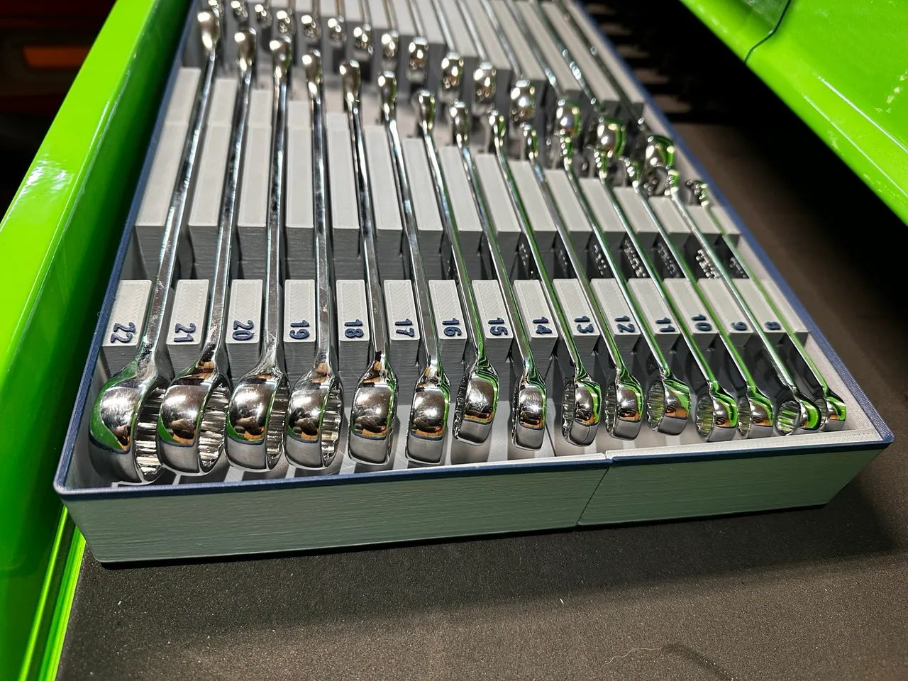 Gridfinity Organizer for Tekton Wrenches by slippinjimmy | Download ...