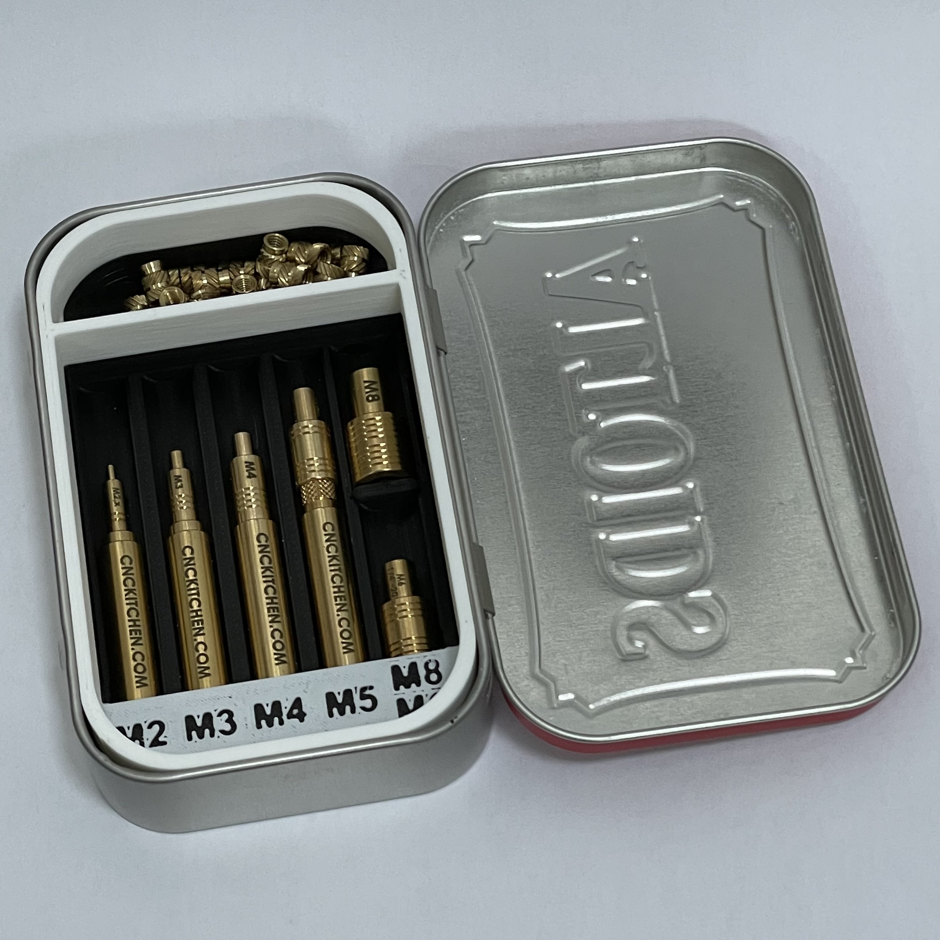 Altoids Case for CNC Kitchen Threaded Inserts Soldering Tips by Gary ...