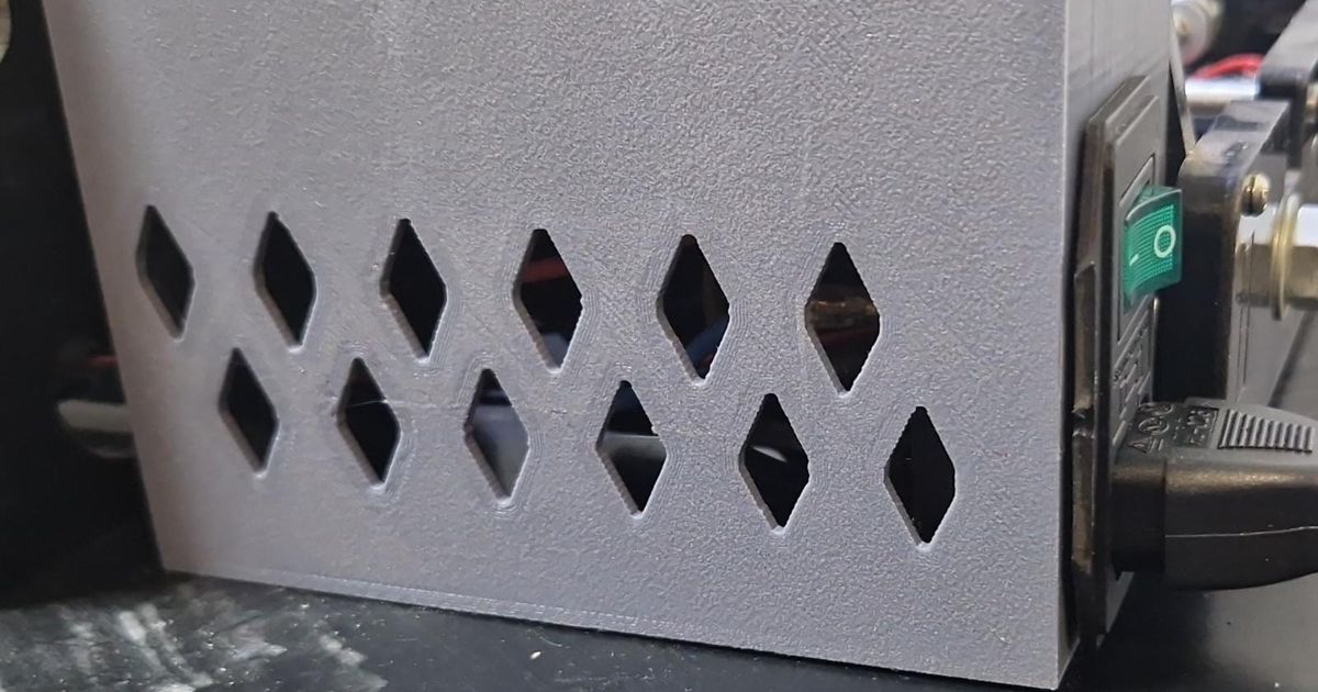 Anet A8 PSU cover by HeavyMetalGuy | Download free STL model ...