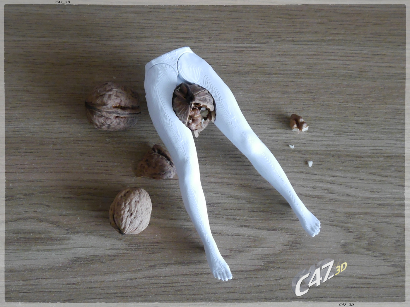 Nutcracker - female legs by C47_3d | Download free STL model ...
