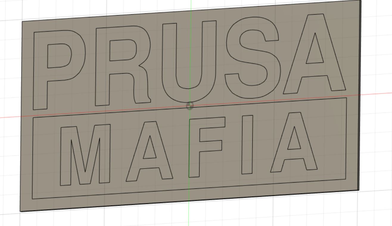 Prusa Mafia Sign by IPIND 3D | Download free STL model | Printables.com