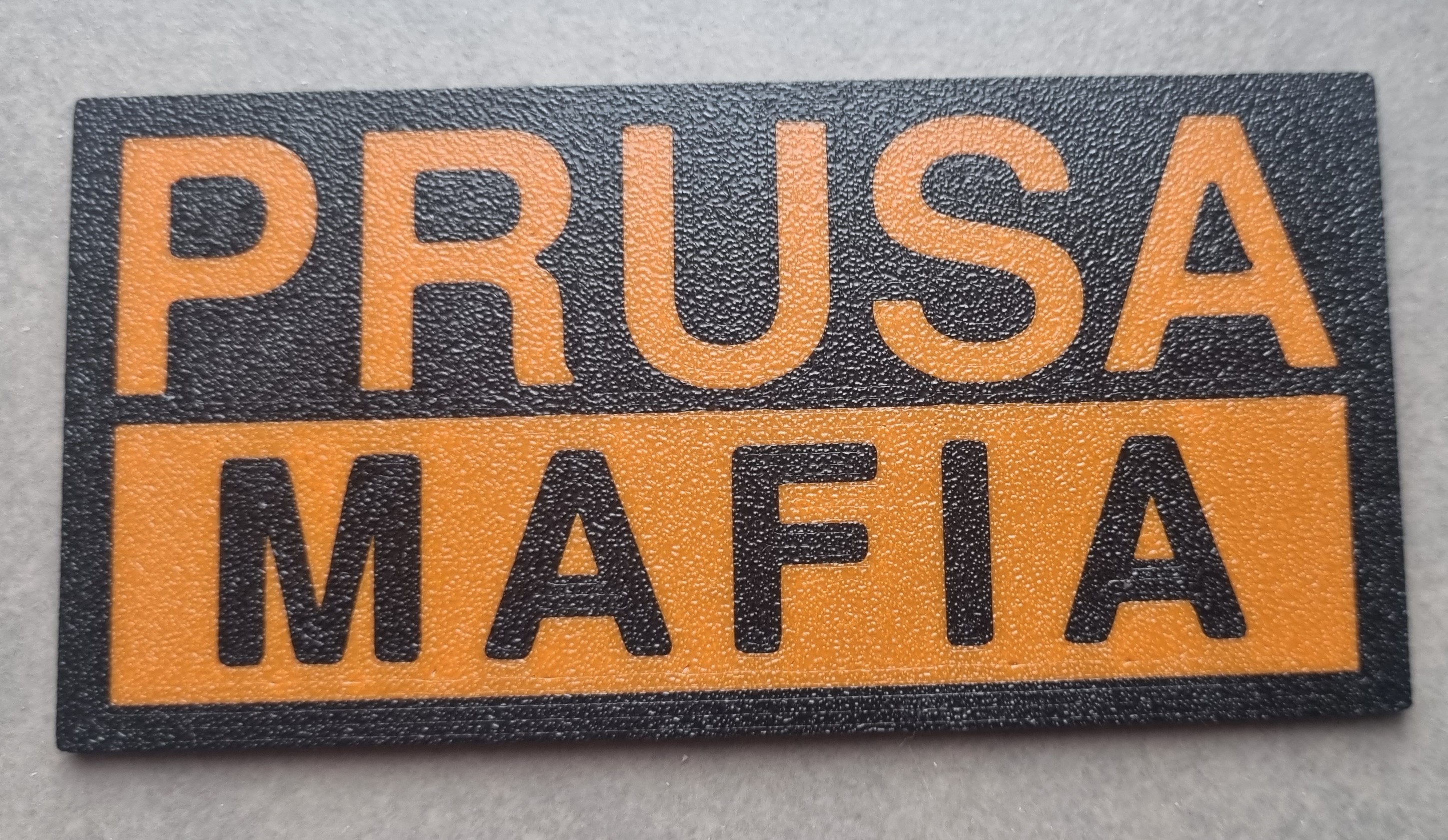 Prusa Mafia Sign by IPIND 3D | Download free STL model | Printables.com
