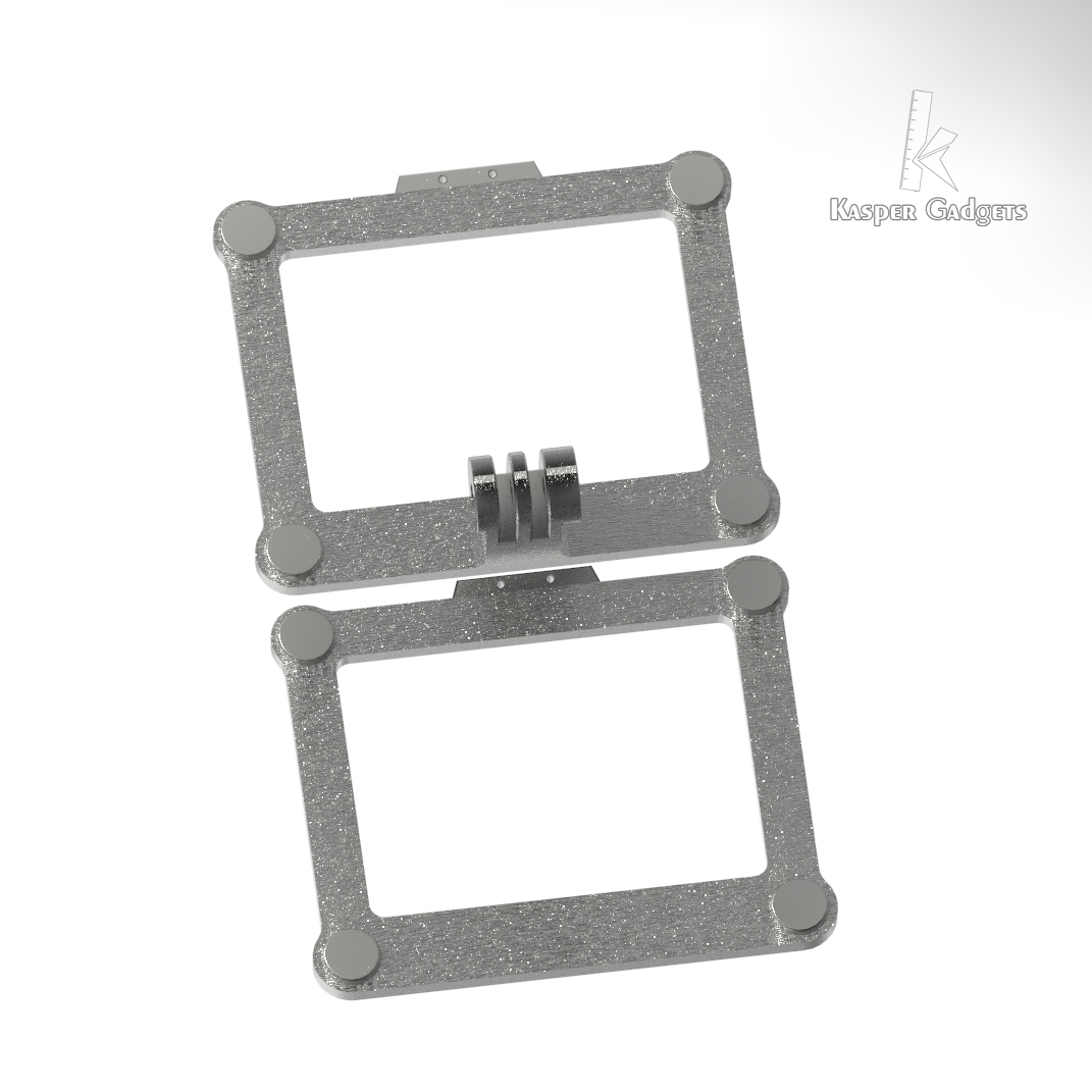 GoPro Camera Magnetic Chest Mount by Kasper Gadgets | Download free STL ...