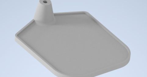 Laboratory Stand - Base Plate / Laborstativ - Stativplatte 8 mm by Open ...