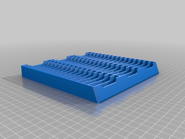Parametric Game Boy Cartridge Tray by Retro_CHR | Download free STL ...