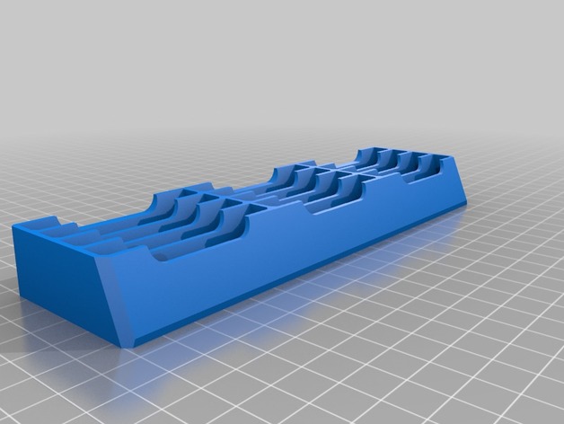 Parametric Game Boy Cartridge Tray by Retro_CHR | Download free STL ...