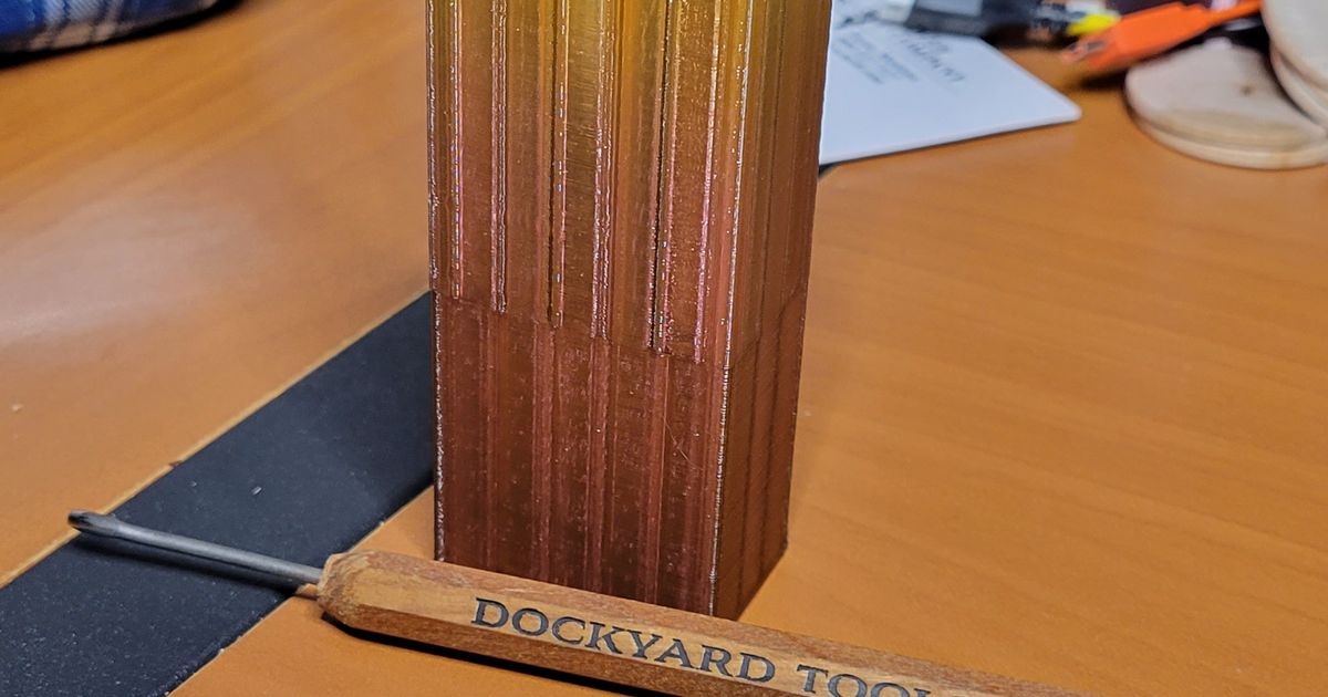 Dockyard Micro Chisel case by Dimbulb | Download free STL model | Printables.com