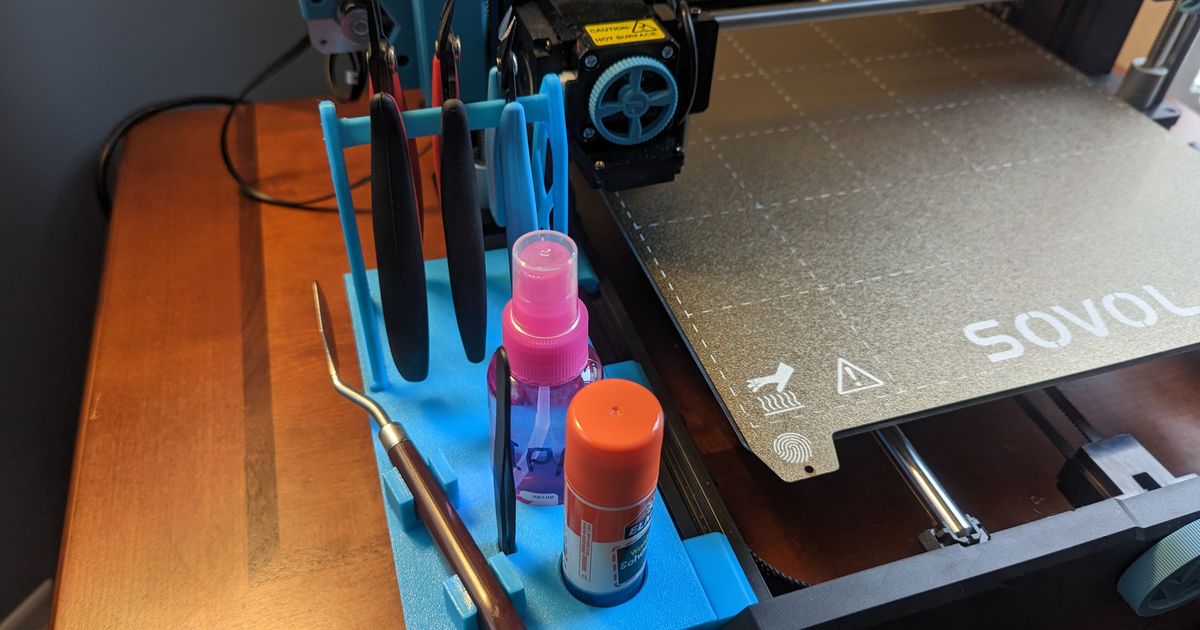 SV06 Plus Side Mount Tool Holder by MooshSquisher | Download free STL ...