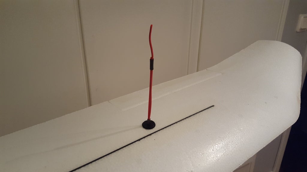 Dipole antenna wing mount by PeterLandin | Download free STL model ...