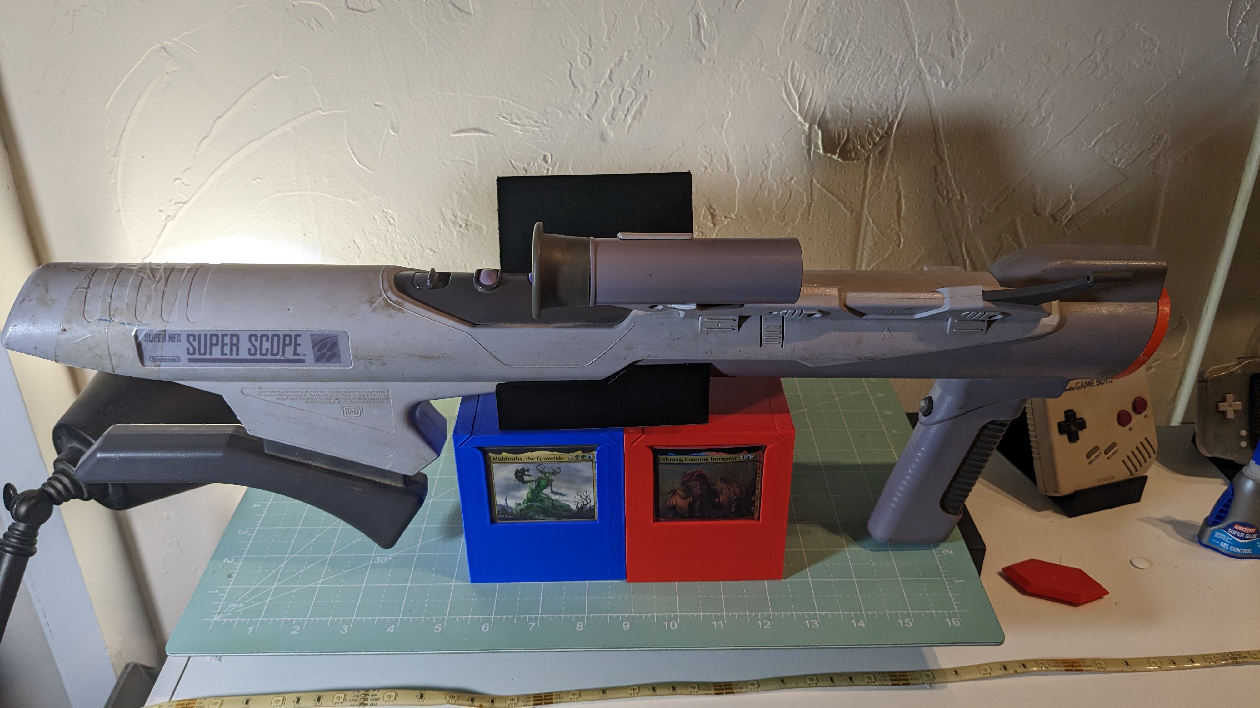 SNES Super Scope Controller Display Shelf by masterHman | Download free ... SNES Super Scope Controller Display Shelf by masterHman | Download free ...