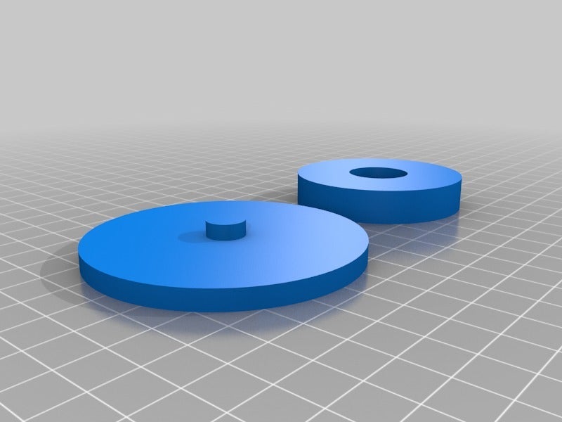Flat spool holder by PeterLandin | Download free STL model | Printables.com
