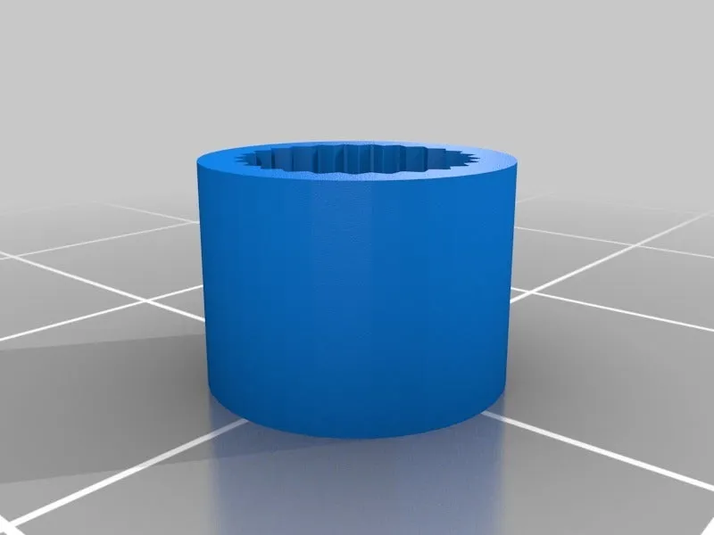 Parametric servo Spline by PeterLandin | Download free STL model ...