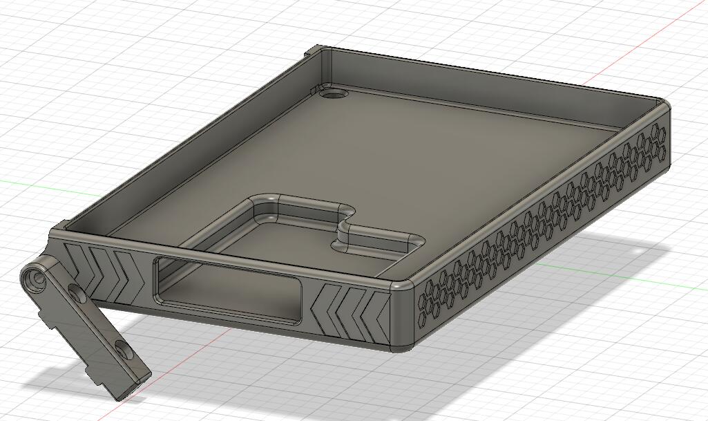 7 inch touch screen mount by Joshua Young | Download free STL model ...