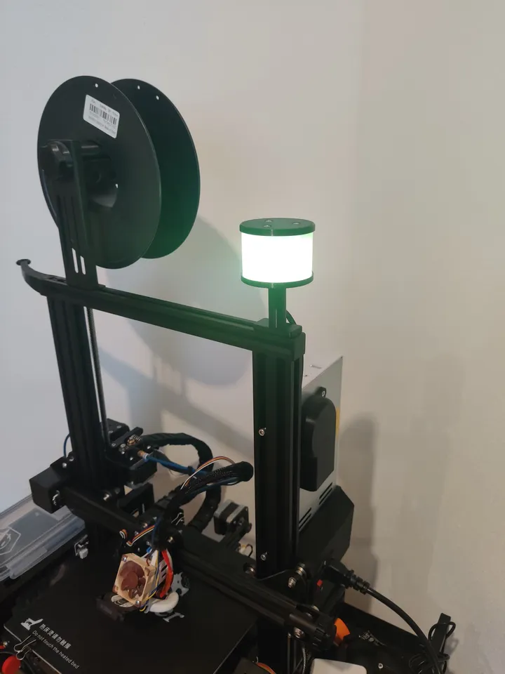 LED Printer Status Beacon Light by Zejott | Download free STL model ...