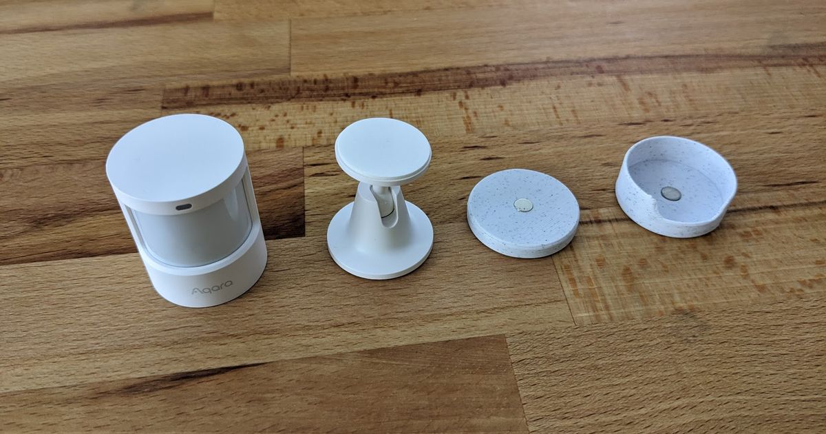 Aqara Motion Sensor Magnet Adapter by LEDgendaryDIY | Download free STL ...
