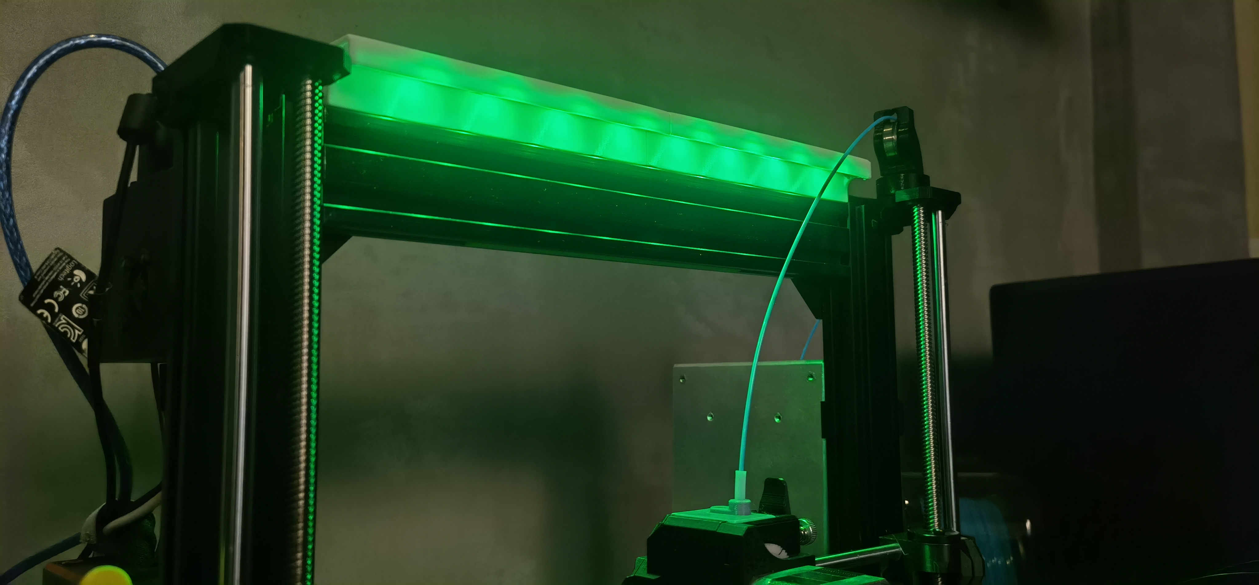 LED strip mount by Joshua Young | Download free STL model | Printables.com