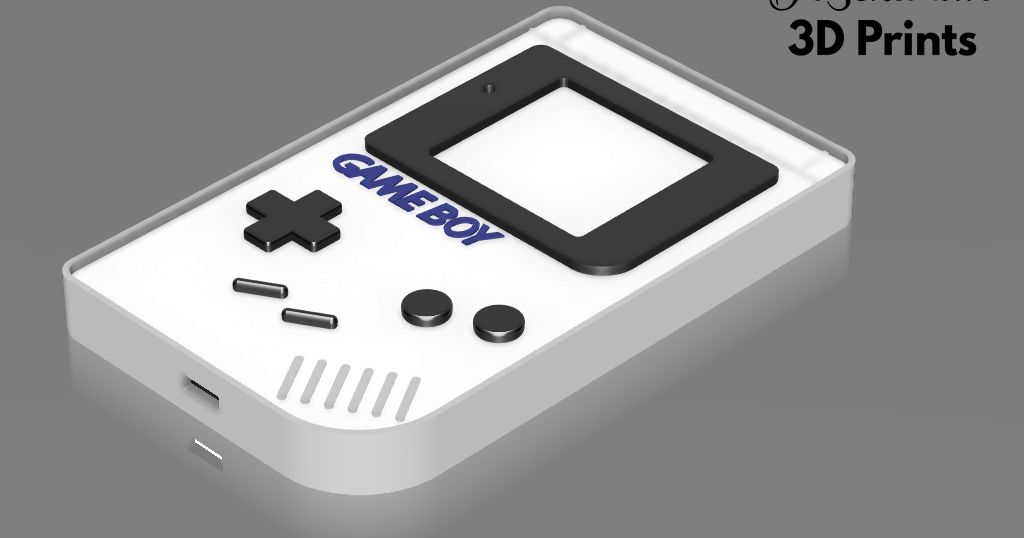 GAMEBOY LAMP by DrSchiduwi | Download free STL model | Printables.com