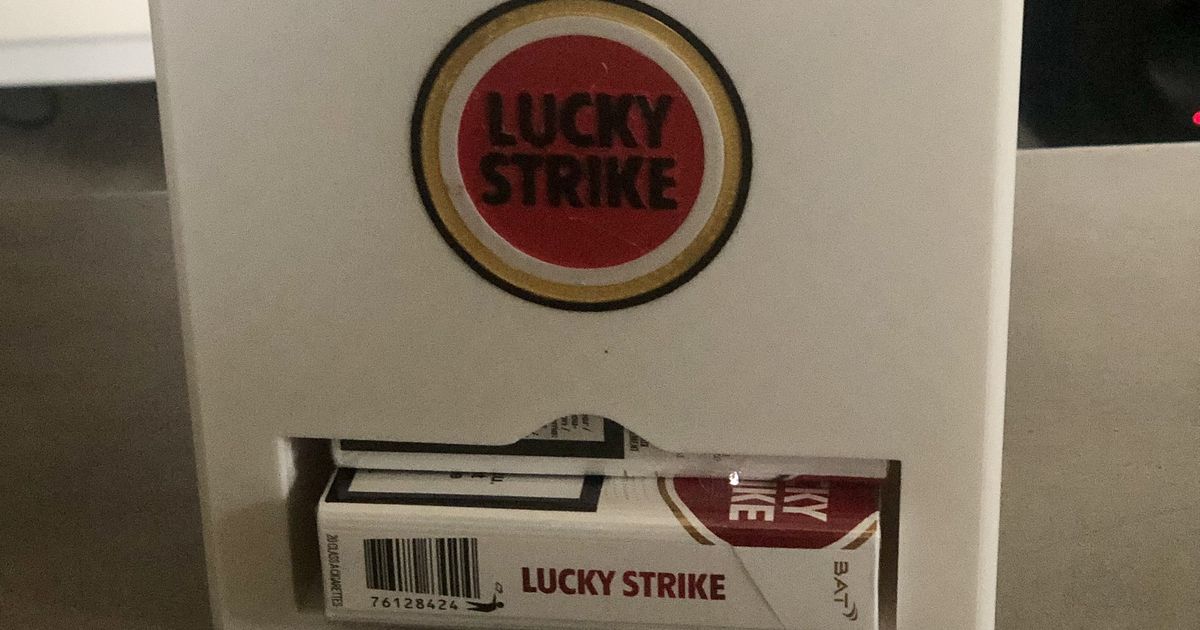 LuckyStrike Box by TheHappyNess | Download free STL model | Printables.com