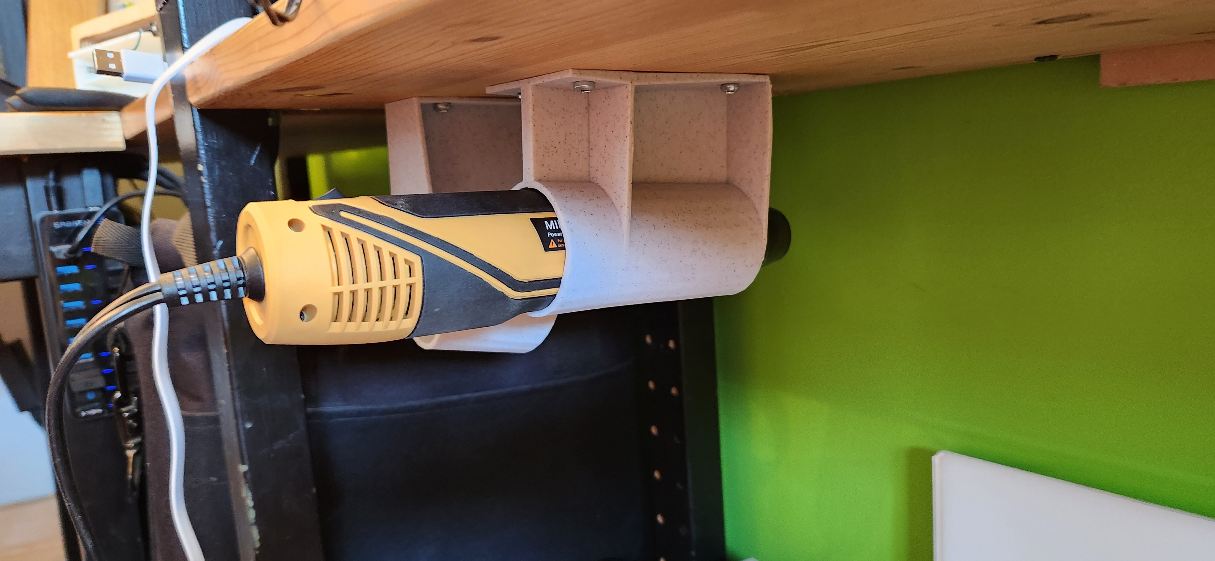 Mini Heatgun Under Desk Support by Zeroshin | Download free STL model ...