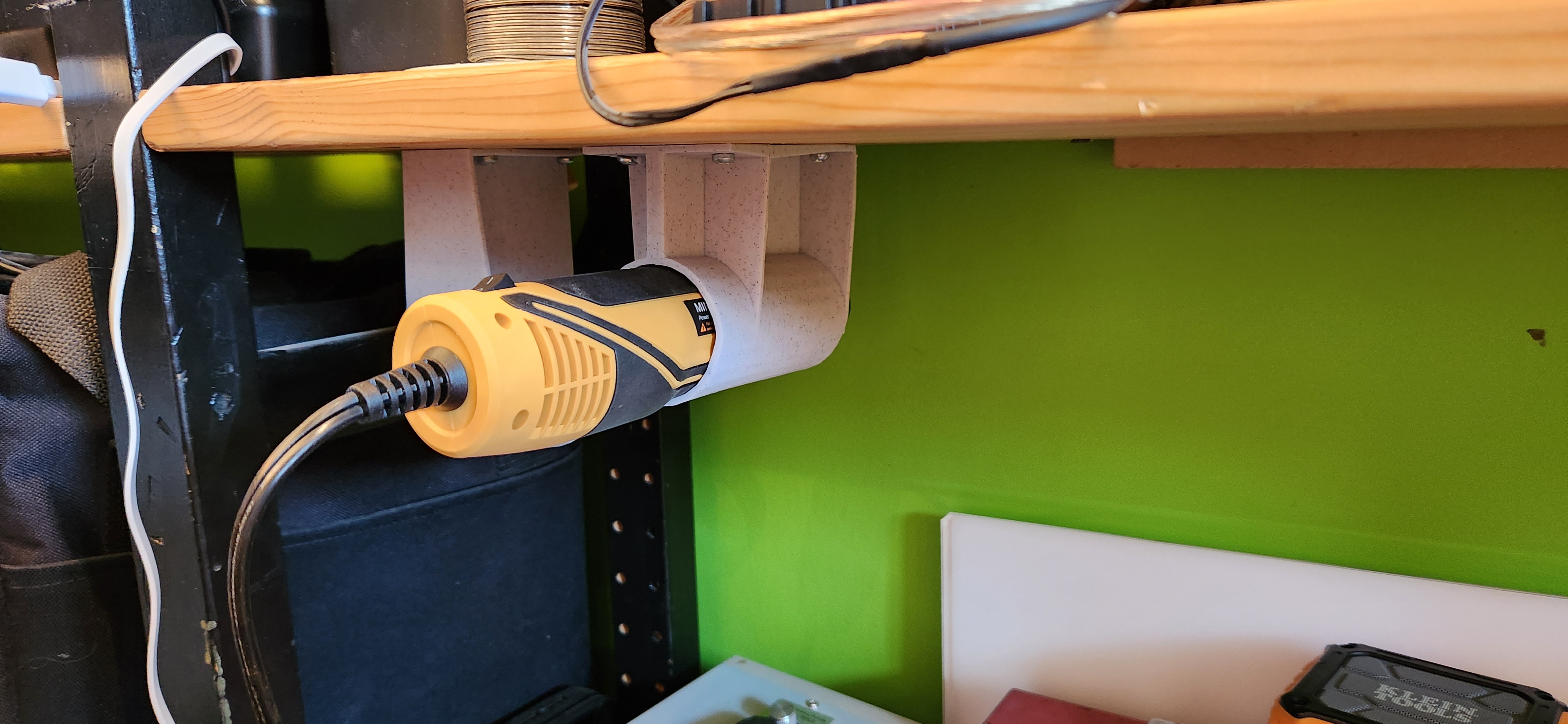 Mini Heatgun Under Desk Support by Zeroshin | Download free STL model ...