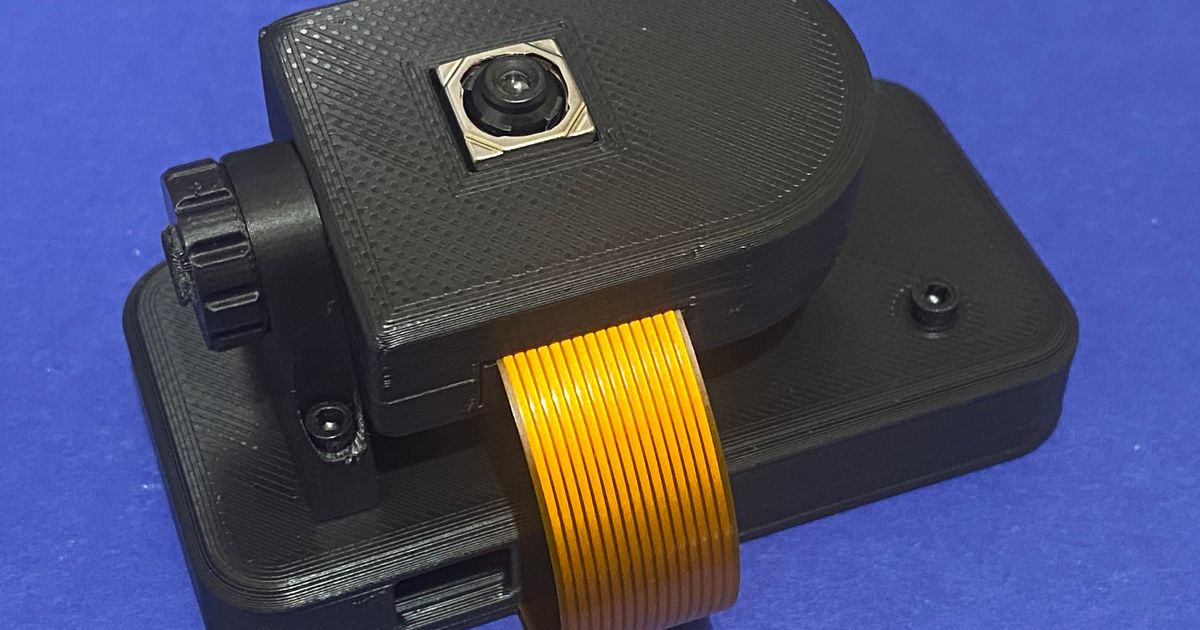 Pi Zero Camera Case Remix by StickyRib | Download free STL model ...