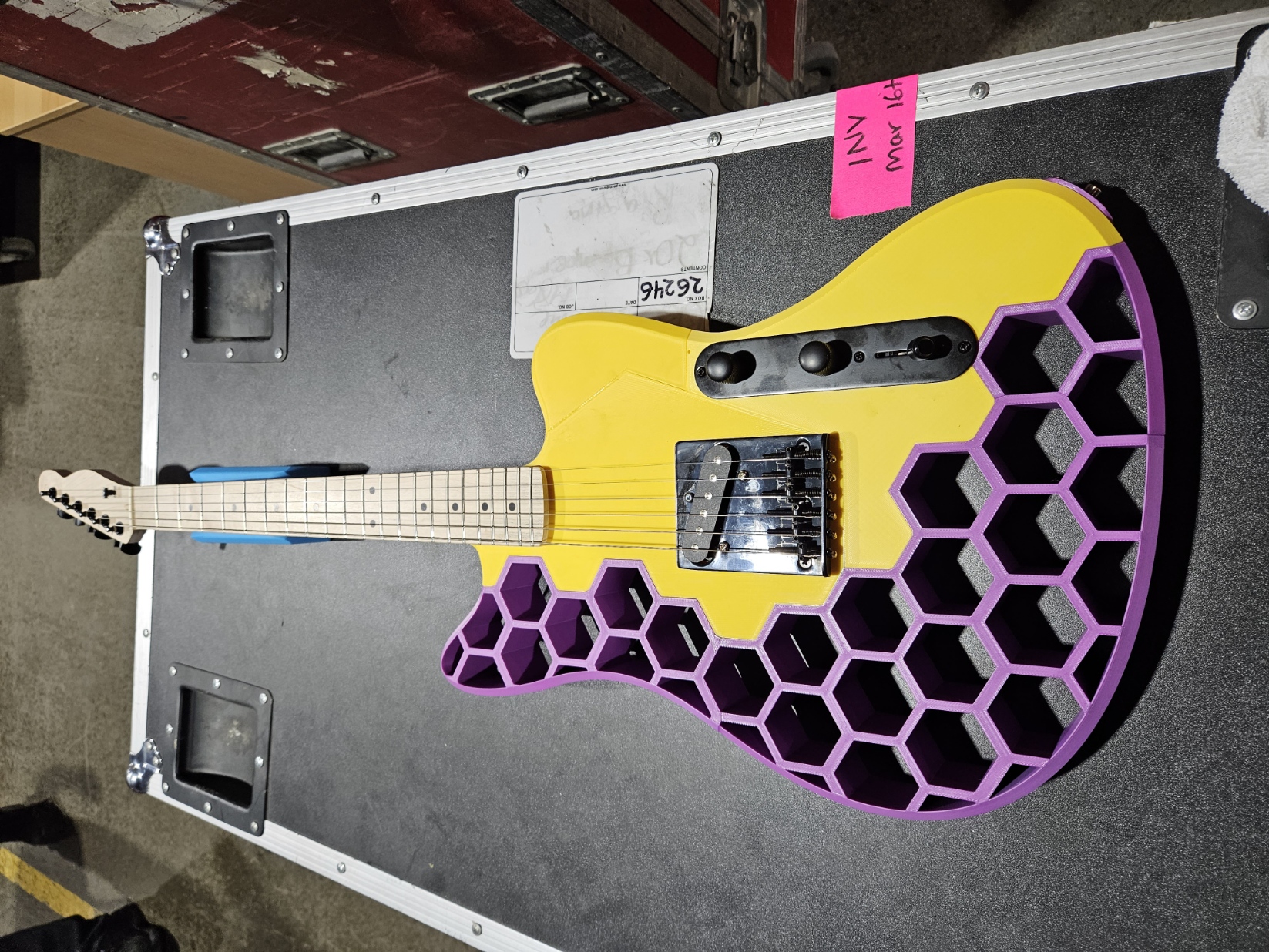 Prusacaster with Guitarfetish Dual Load Bridge by PixelMechanic ...