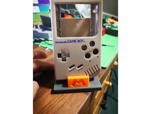 Mario GameBoy Stand by Retro_CHR | Download free STL model | Printables.com