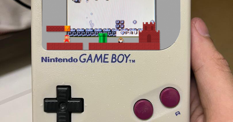 Gameboy SuperMario Face Plate Spare Part by Karol-IT | Download free ...