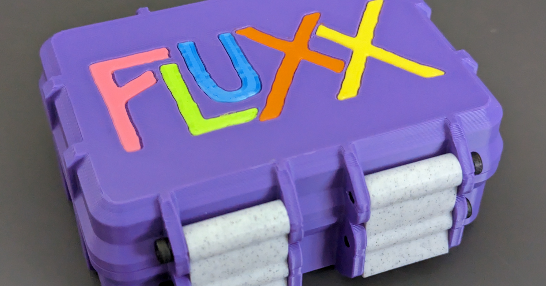 Fluxx Card Game Lid for UNO Card Box by sourdoge | Download free STL ...