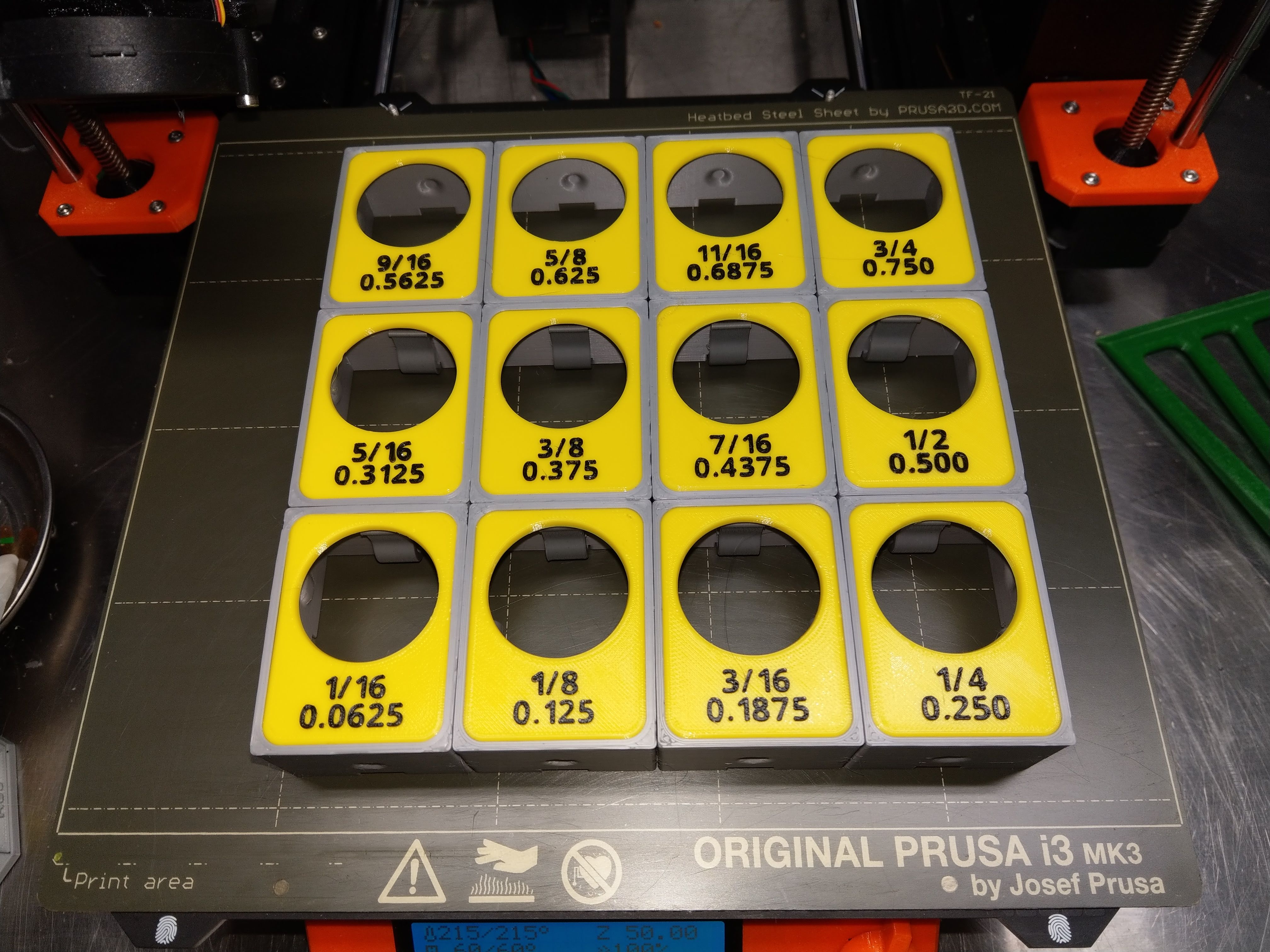ER32 Collet Rack - (Inch/Imperial Version) Modular with Labels by kaje ...