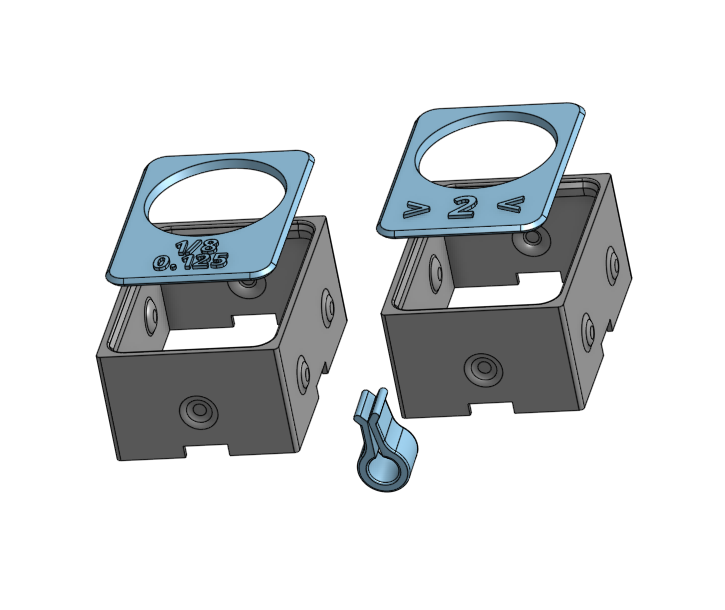 ER32 Collet Rack - (Metric Version) Modular with Labels by kaje ...
